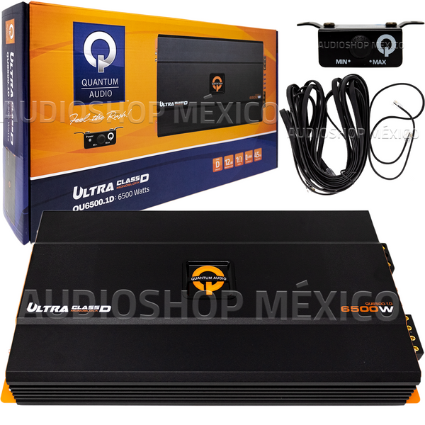 Amplificador Monoblock Quantum Audio QU6500.1D 6500 Watts Clase D 1 Oh – Audioshop México lo ...