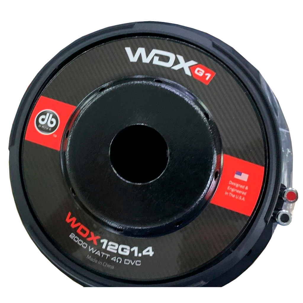Subwoofer Profesional DB Drive WDX12G1.4 2000 Watts 12 ... – Audioshop México lo mejor en Car ...