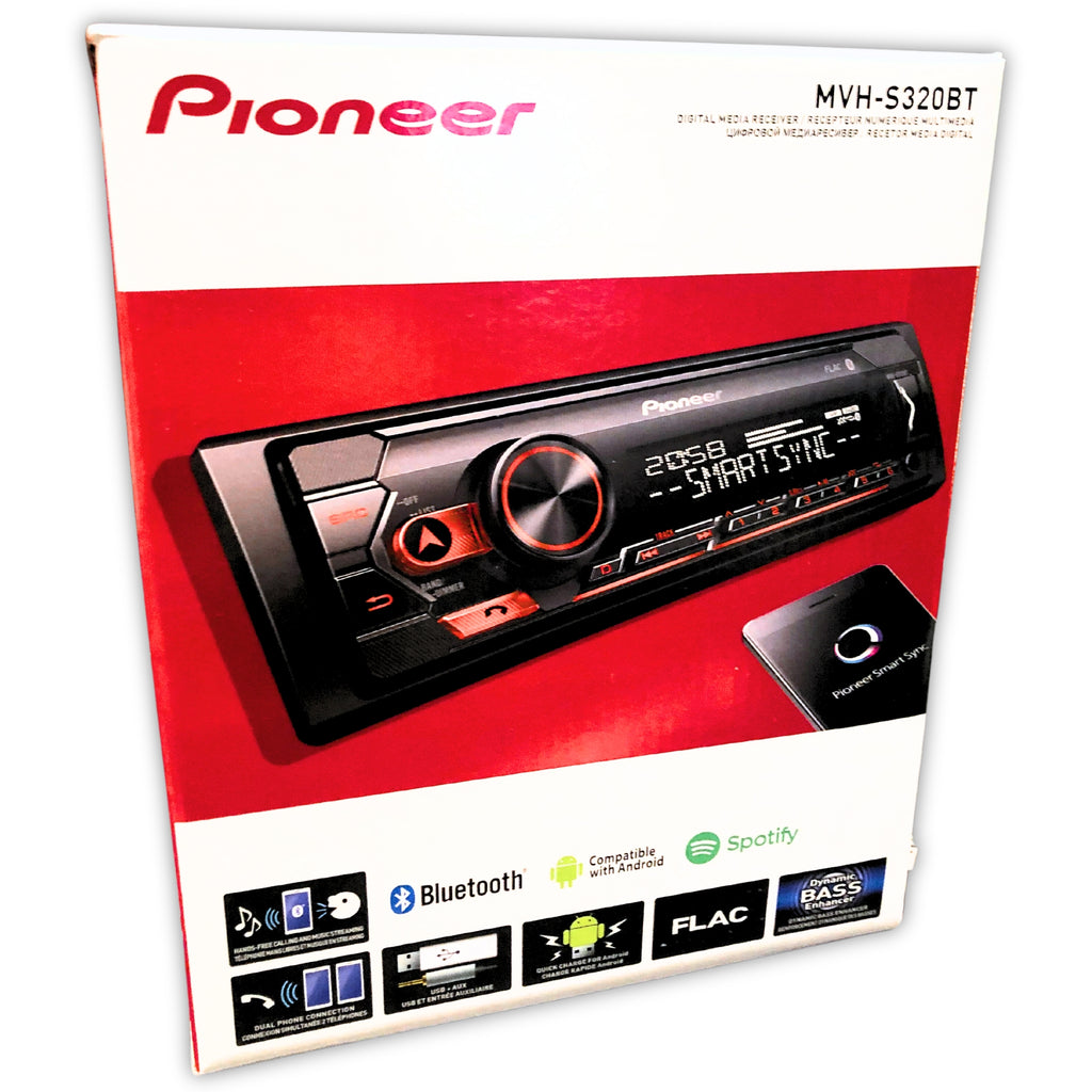 Autoestereo Pioneer Mvh-S320bt 1 Din Con Bluetooth, Aux,Usb – Audioshop México lo mejor en Car ...