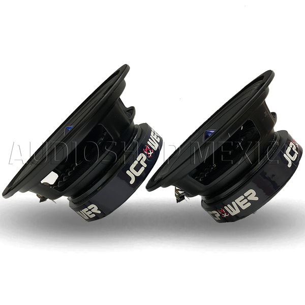 Set de Medios Rangos Jc Power P65M 600 Watts 6.5 Openshow Spl + Driver ...