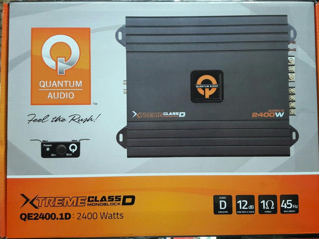 Amplificador Monoblock Quantum QE2400.1D 2400 Watts Clase D 1 Ohm – Audioshop México lo mejor en ...