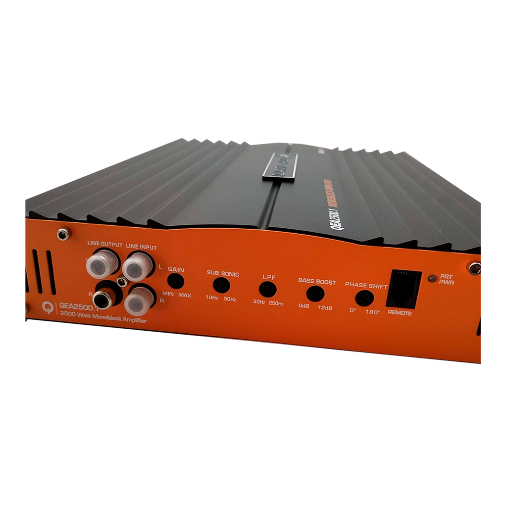 Amplificador Monoblock Quantum QEA2500.1 2500 Watts Clase D 1 Ohm – Audioshop México lo mejor en ...