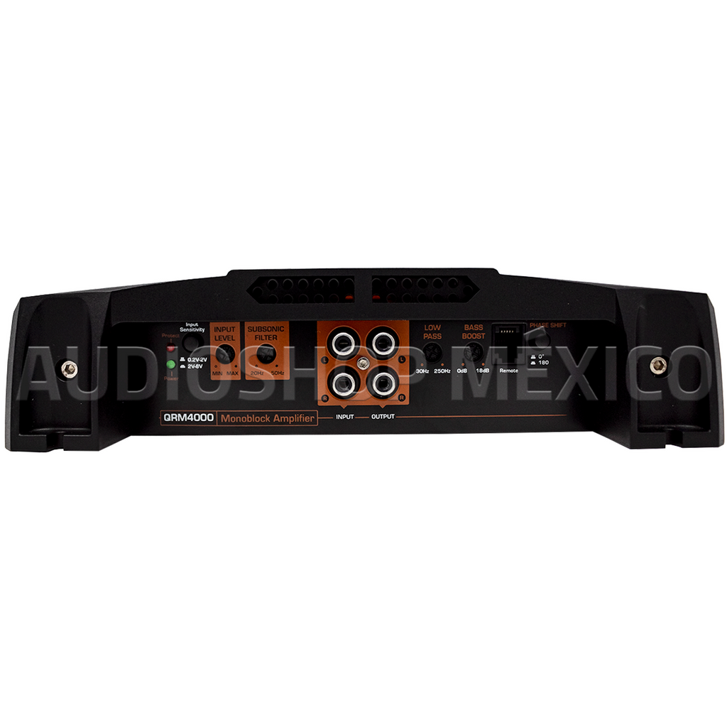 Amplificador Monoblock Quantum QRM4000 4000 Watts Clase D 1 Ohm – Audioshop México lo mejor en ...