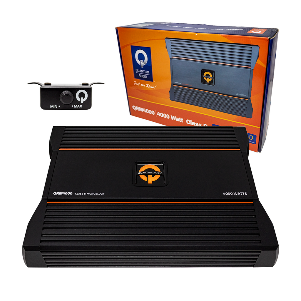 Amplificador Monoblock Quantum QRM4000 4000 Watts Clase D 1 Ohm – Audioshop México lo mejor en ...