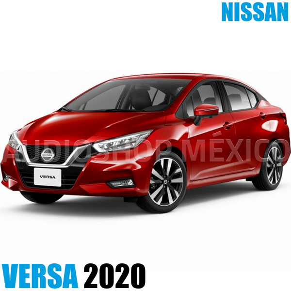 Frente Base Autoestéreo 1 y 2 DIN HF Audio HF-0760DD Nissan Versa 2020 ...