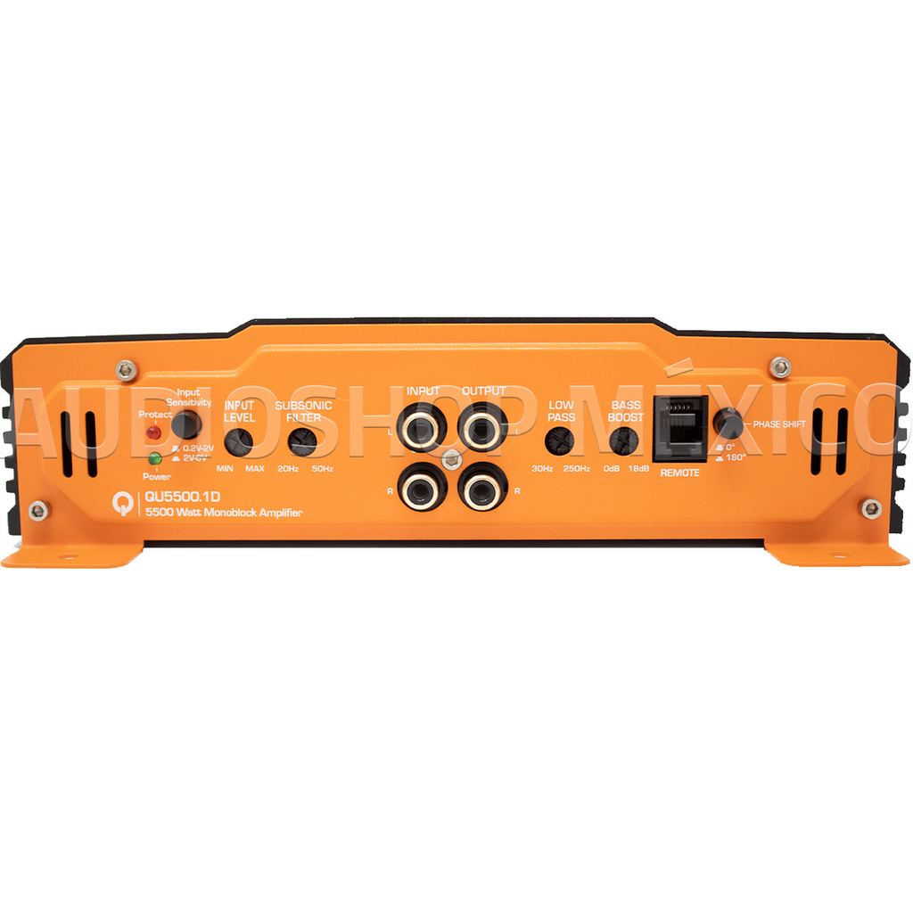 Amplificador Monoblock Quantum Audio QU5500.1D 5500 Watts Clase D con – Audioshop México lo ...